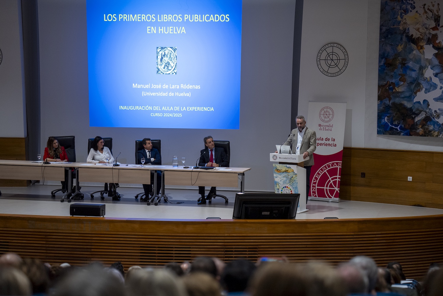 La Universidad de Huelva inaugura un nuevo curso del Aula de la Experiencia | Universidad de Huelva
